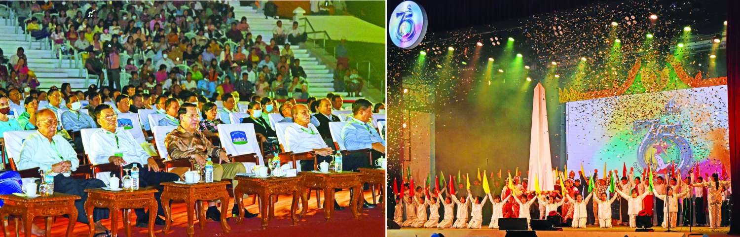 ၇၅ နှစ်မြောက် စိန်ရတုလွတ်လပ်ရေးနေ့ အထိမ်းအမှတ် ပဒေသာကပွဲ ဆက်လက်ကျင်းပ